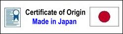 Certificate of Conformity – Japan Inspection Organization
